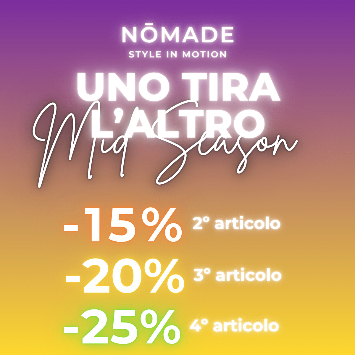 Nomade - Santangelo Outlet Village